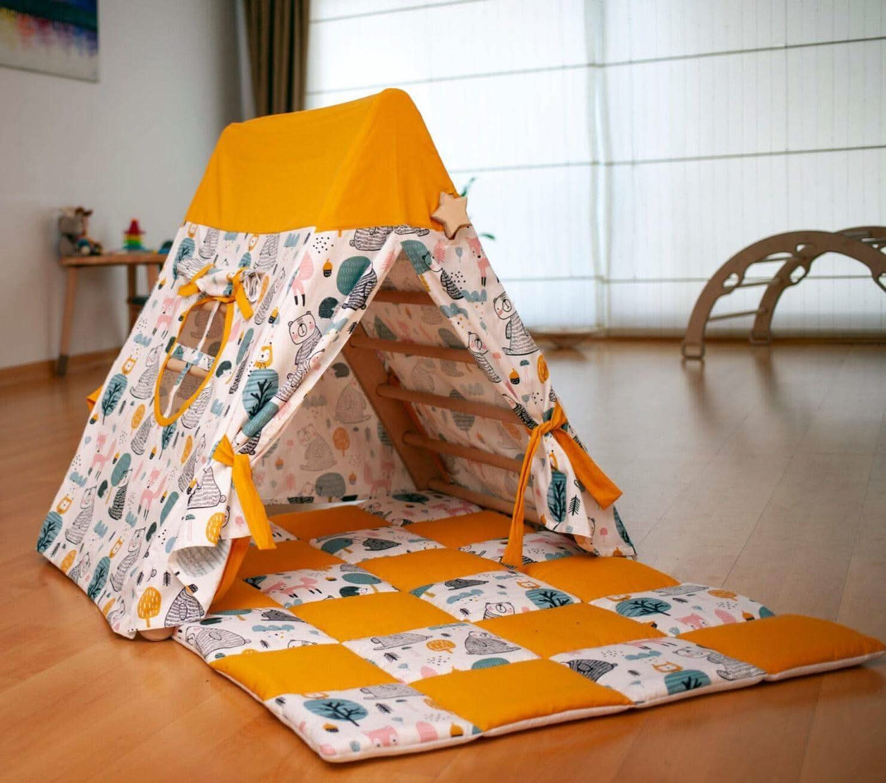 Tent Cover and Mat for Climbing Triangle – Kidodido