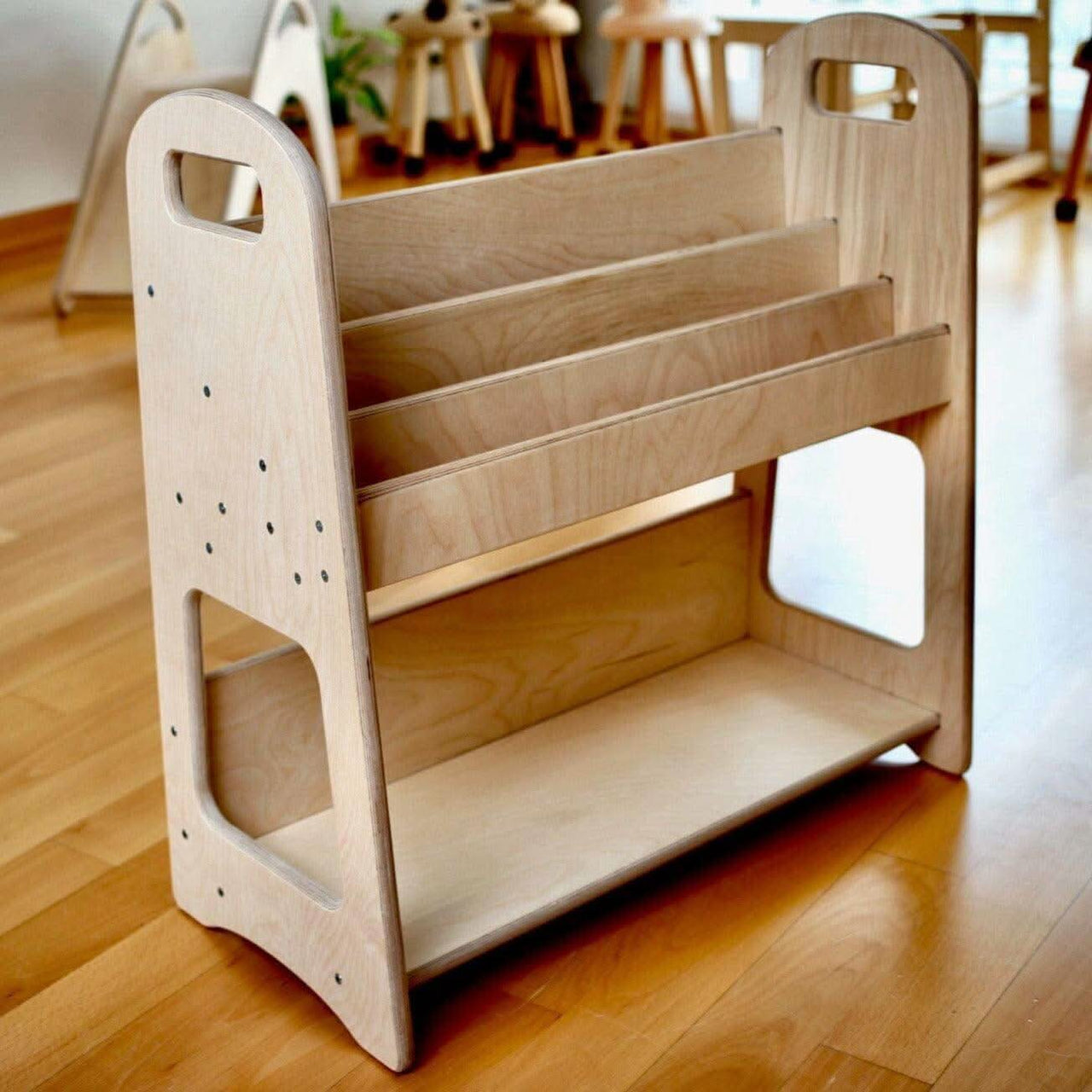 Wooden Bookshelf / Small-Medium-Large Size – Kidodido